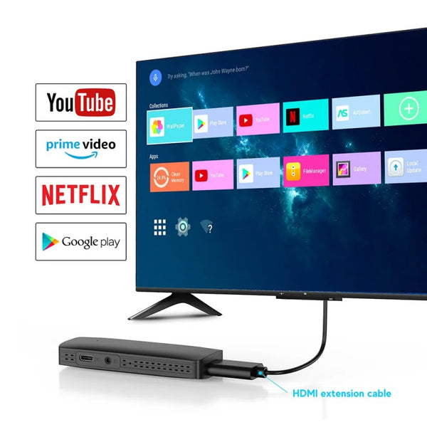 Android TV Stick 4K Ultra HD - Black - 33079 | DID.ie - DID Electrical