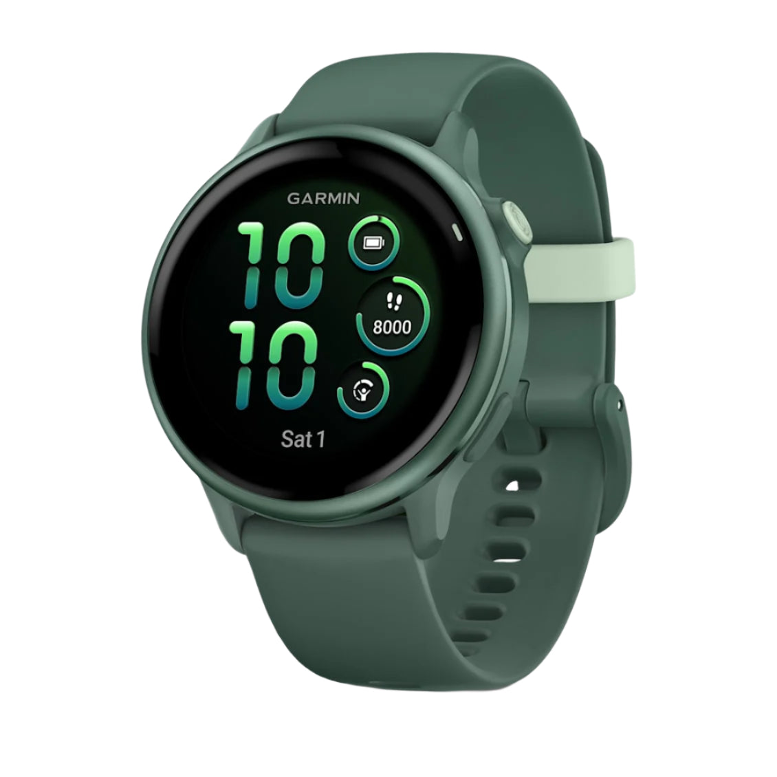Garmin Vivoactive 6 Smart Watch with Jasper Green Band - Metallic ...