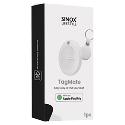 Sinox Lifestyle TagMate - White| DID.ie - DID Electrical
