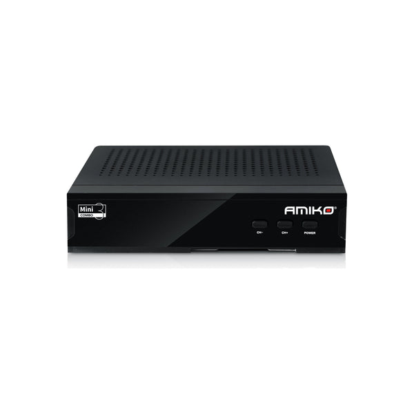 Amiko Mini Combo 3 TV Receiver Black - AMIKOMC3 | DID.ie - DID Electrical