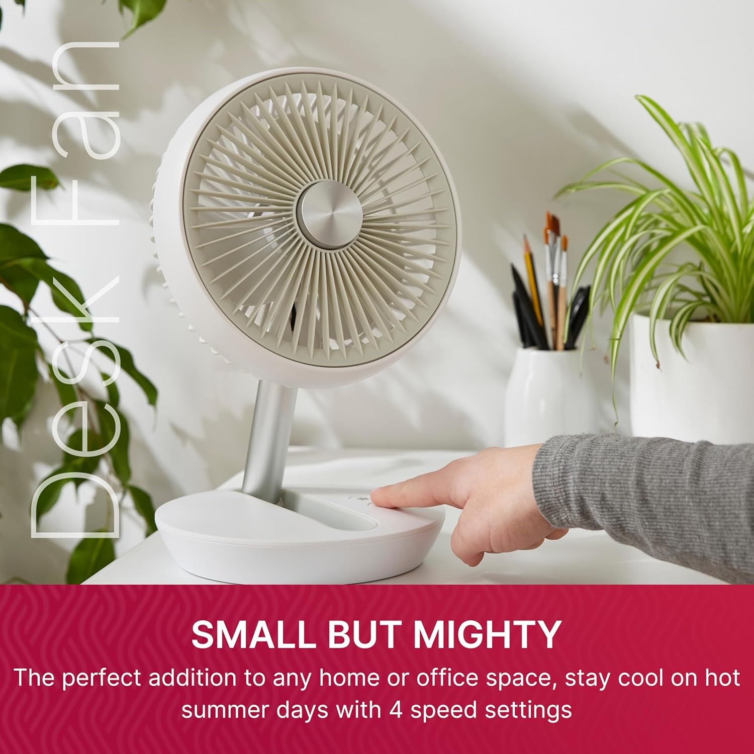 Dimplex Cordless Rechargeable Desk Top Fan | DXRCFN | DID.ie - DID ...