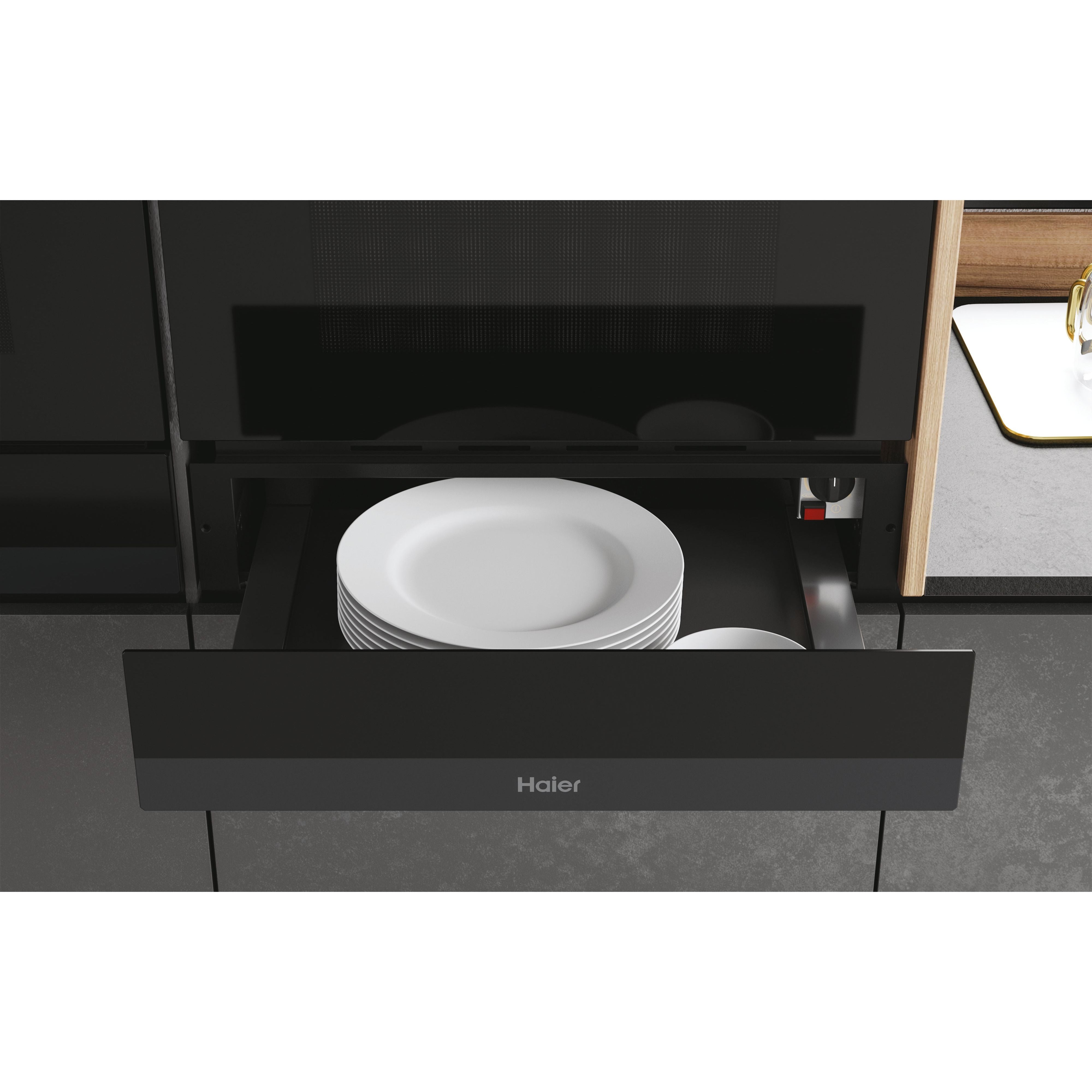 Haier 60CM 20L Built-In Electric Warming Drawer | DID.ie - DID Electrical