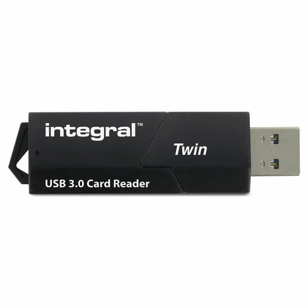 Integral USB 3.0 Twin Dual Slot MicroSD Card Reader - Black | DID.ie ...