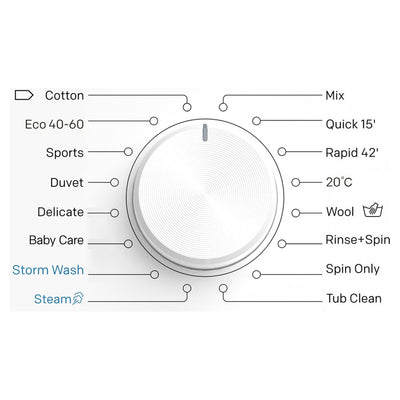 Thor 6KG 1000RPM Freestanding Washing Machine - White | DID.ie - DID ...