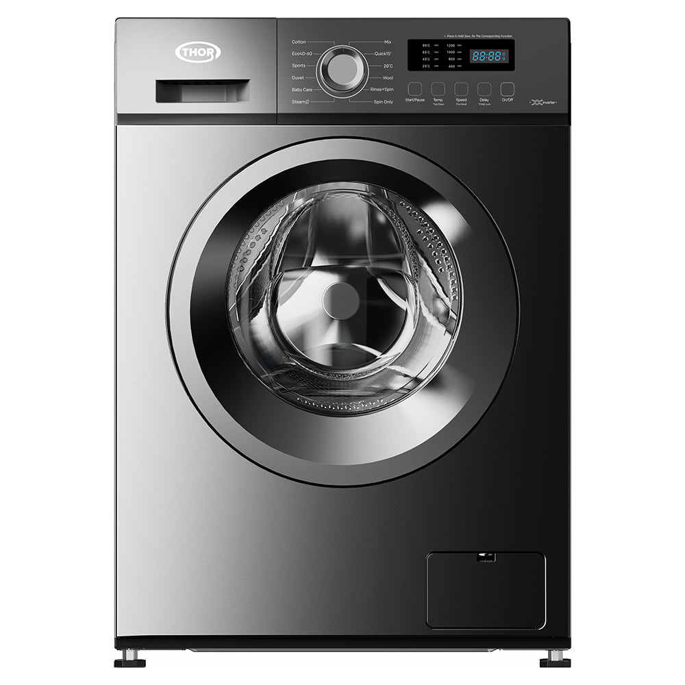 Thor 10KG 1400RPM Freestanding Washing Machine - Inox | DID.ie - DID ...