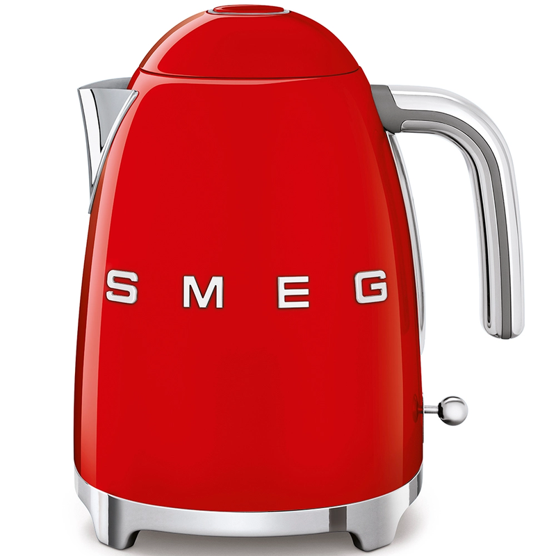 Smeg 1.7L 3000W Jug Kettle - Red | DID.ie - DID Electrical